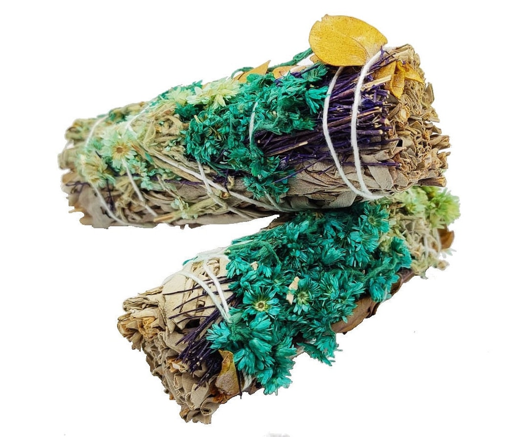 Weißer Salbei + Eukalyptus + Verbascum 1x | 2x | 3x - Smudge Stick ...
