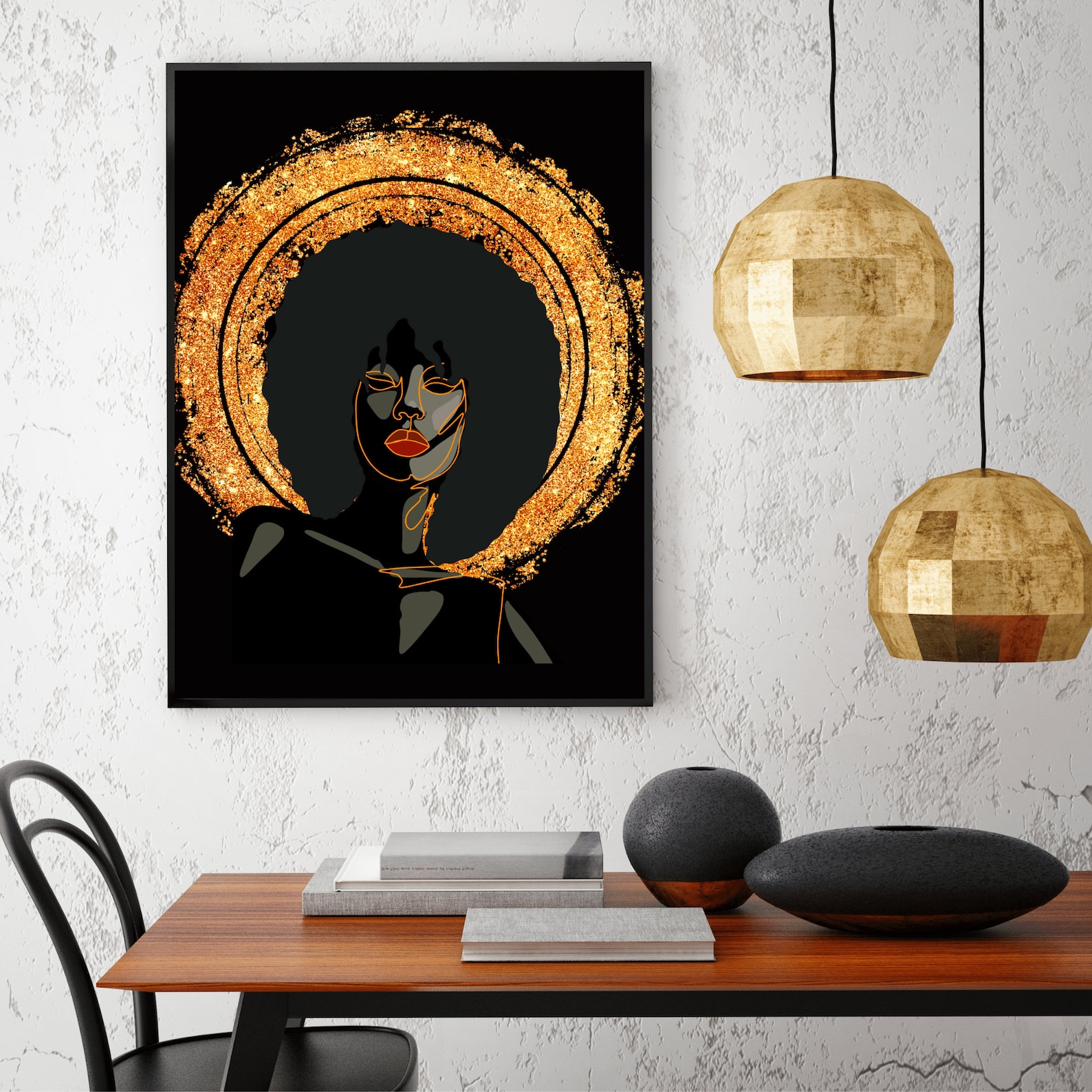 Sun Goddess Black Art Black Woman Black Women Digital Art | Etsy