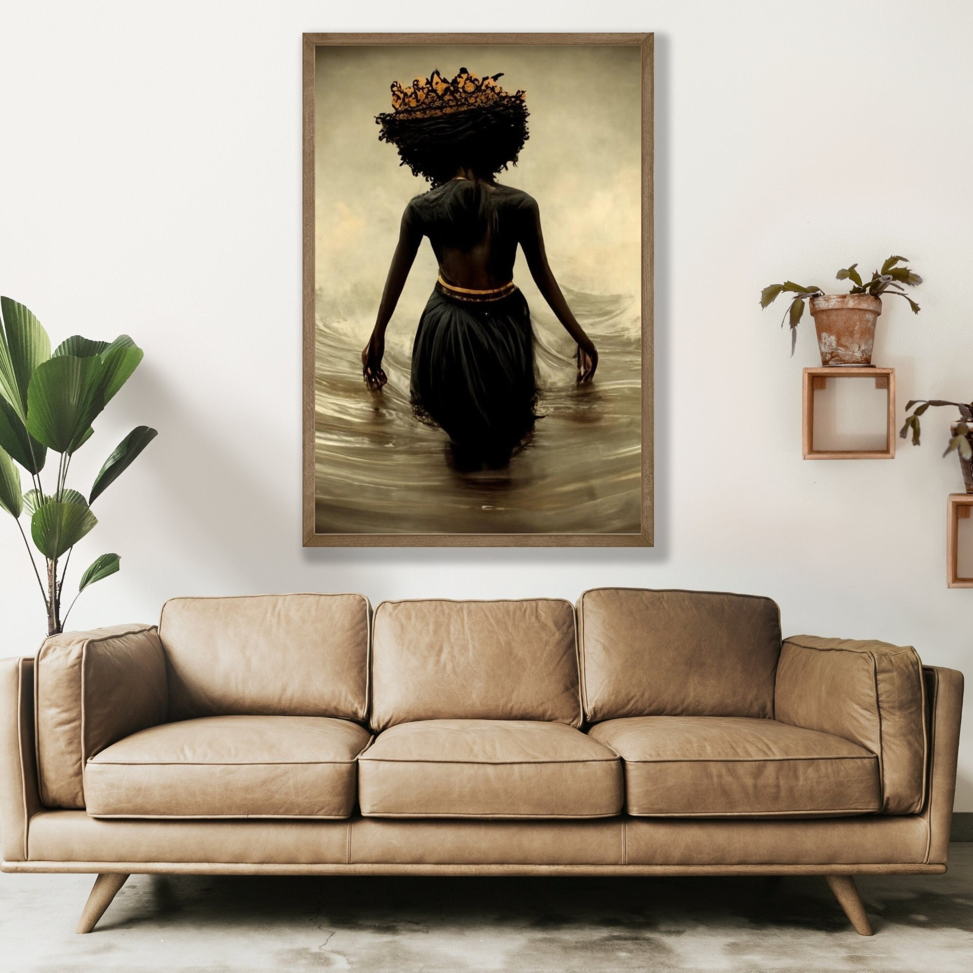 Yemoja Digital Print Instant Download African Art Black - Etsy