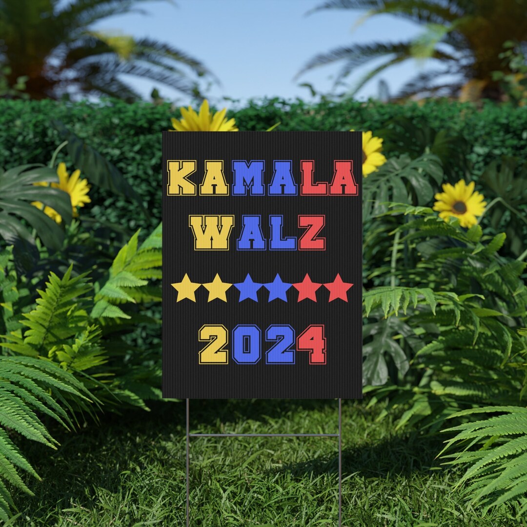 Female President Yard Sign Something to Say Signage Tim Walz 2024 ...