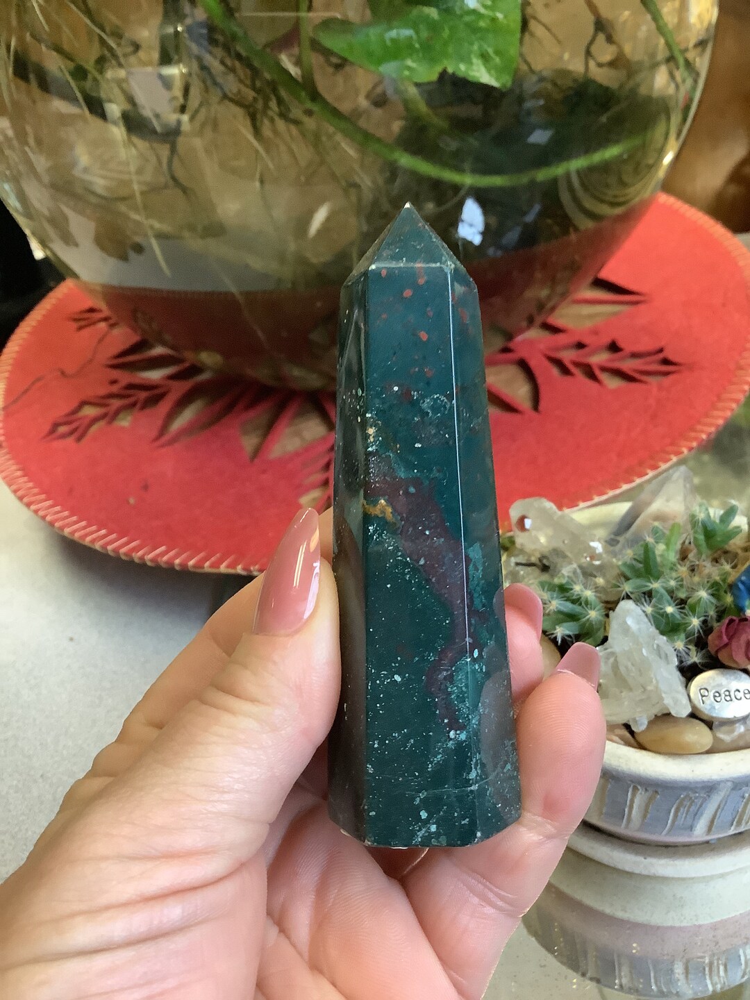 Bloodstone Point From Indonesia - Etsy