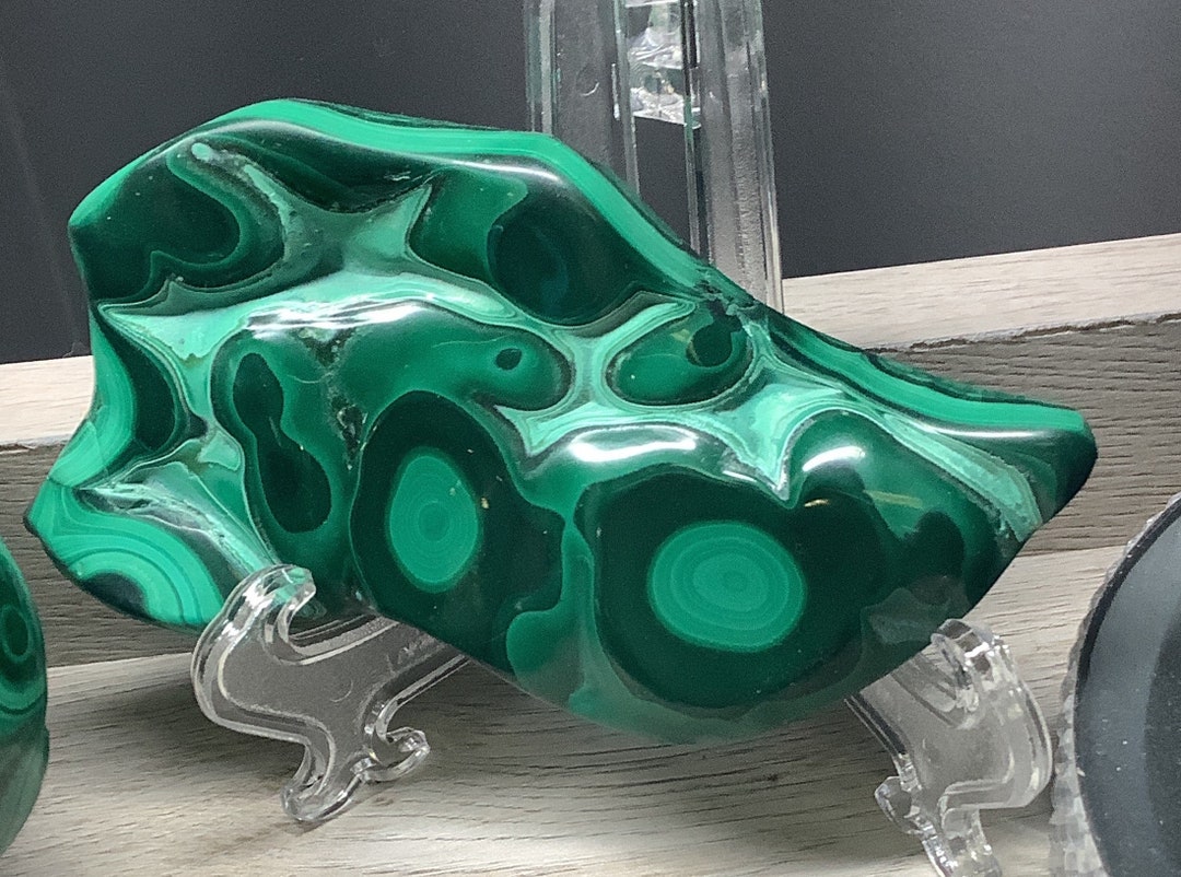Natural Malachite Slab - Etsy