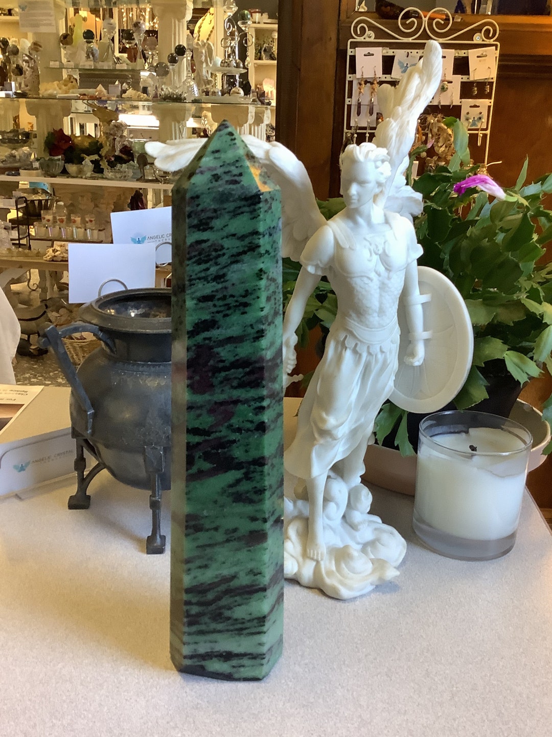 Extra Large Grade AAA Ruby Zoisite Tower/obelisk - Etsy