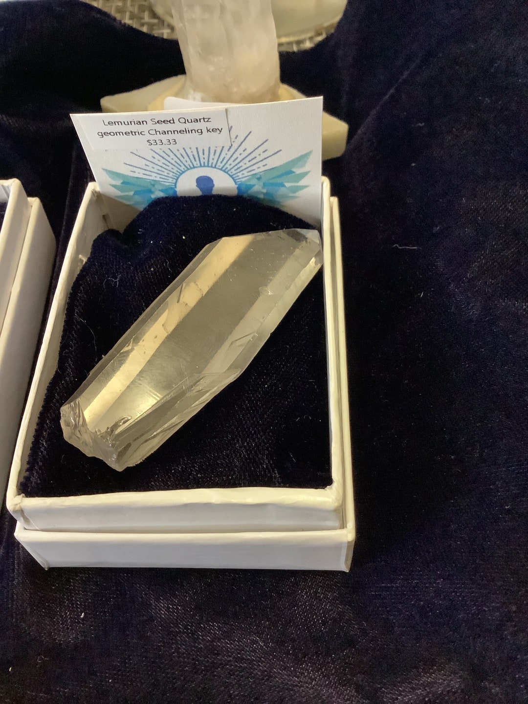 Natural Lemurian Seed channeling quartz crystal - Etsy Österreich