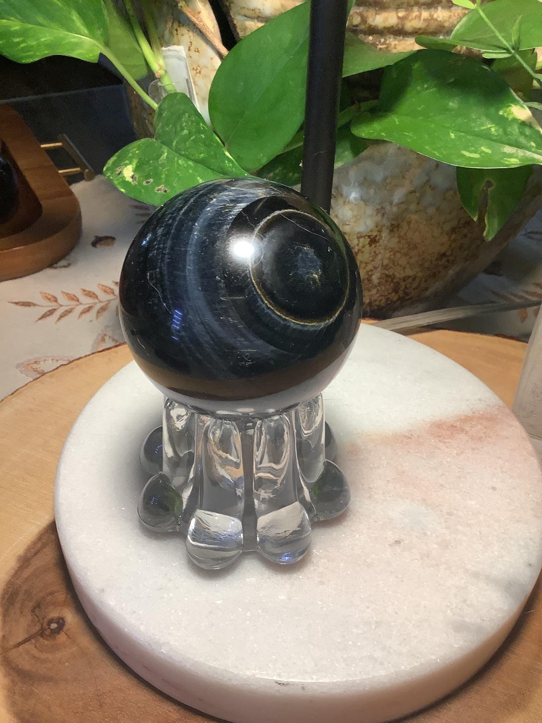 Top Grade Falcon Eye / Hawkeye, Midnight Blue Tigereye From Brazil ...