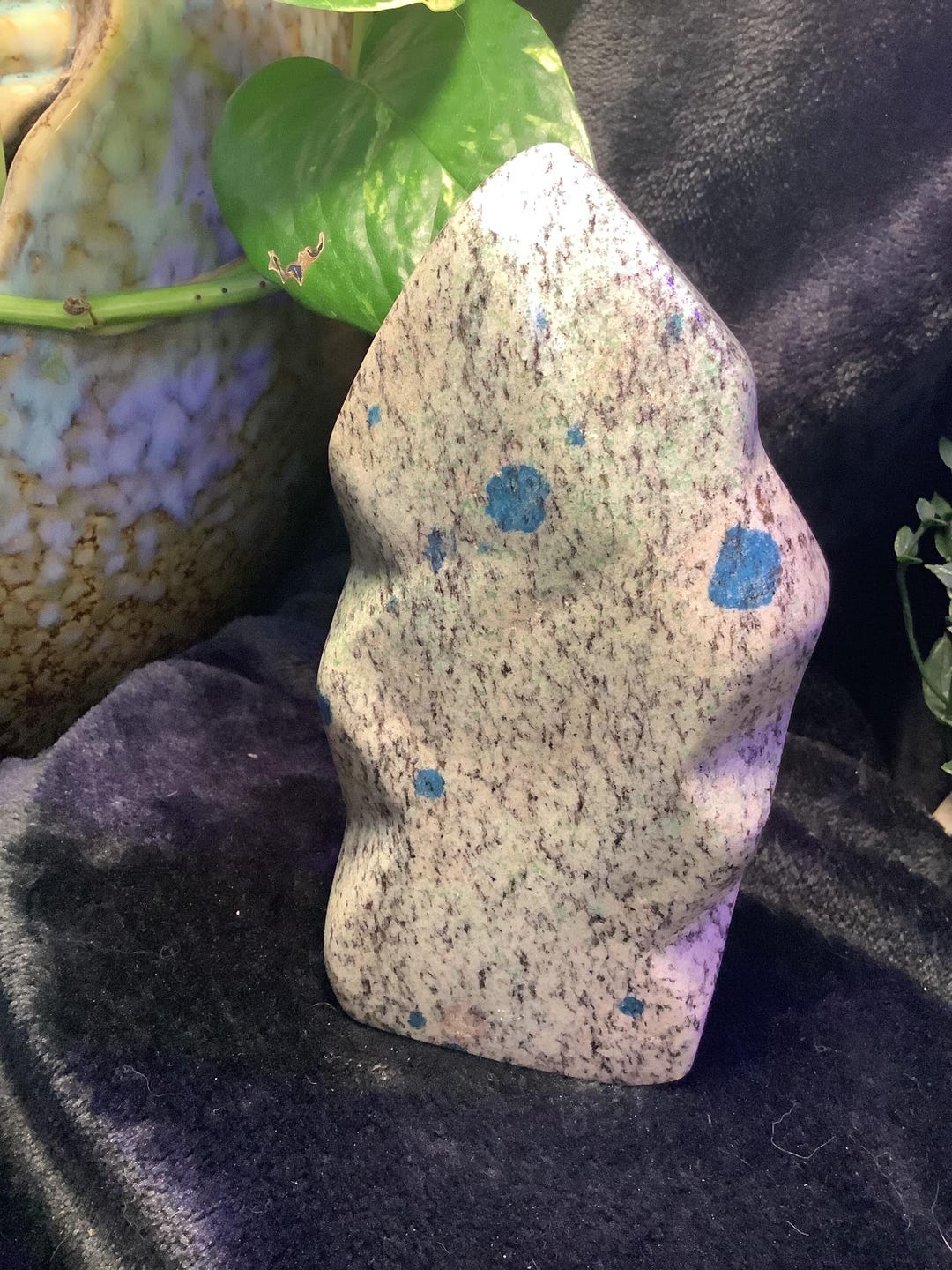 Rare K2 Crystal /K2 Granite/rain Drop Azurite - Etsy