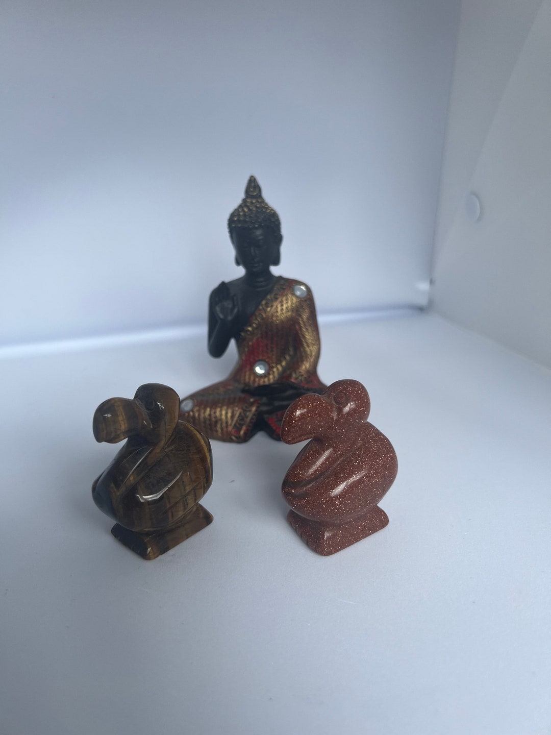 Crystal Shaped Dodos, Tigers Eye, Goldstone, Crystal Dodos, Crystal ...
