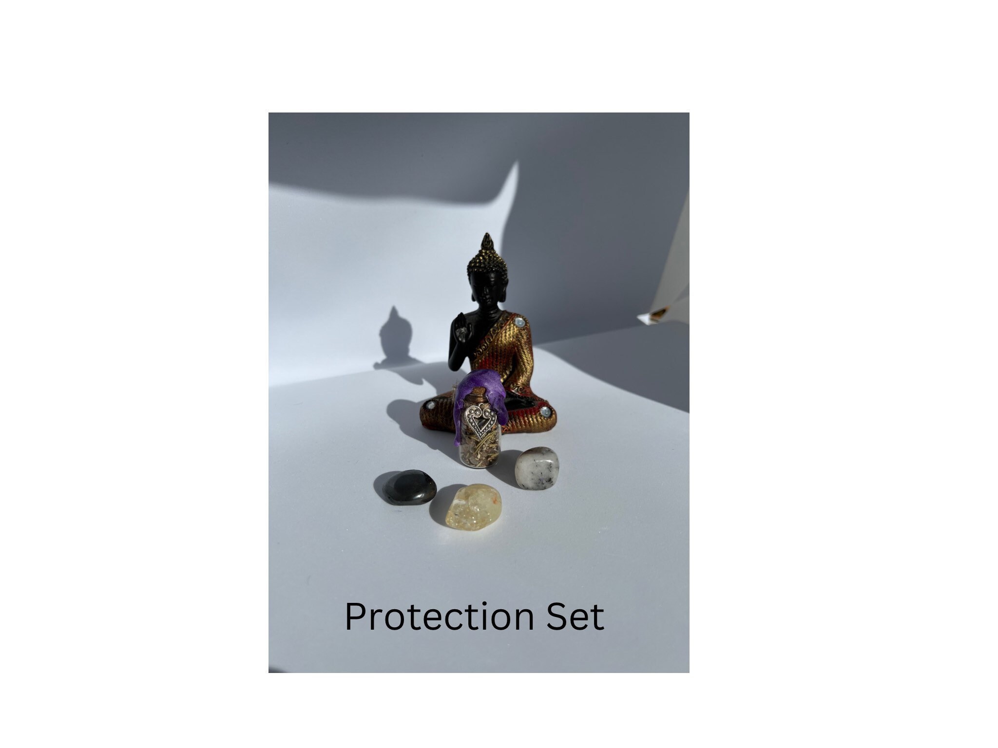 Spell Jar Crystal Set, Grounding Crystals, Spell Jars, Chakra Balancing ...