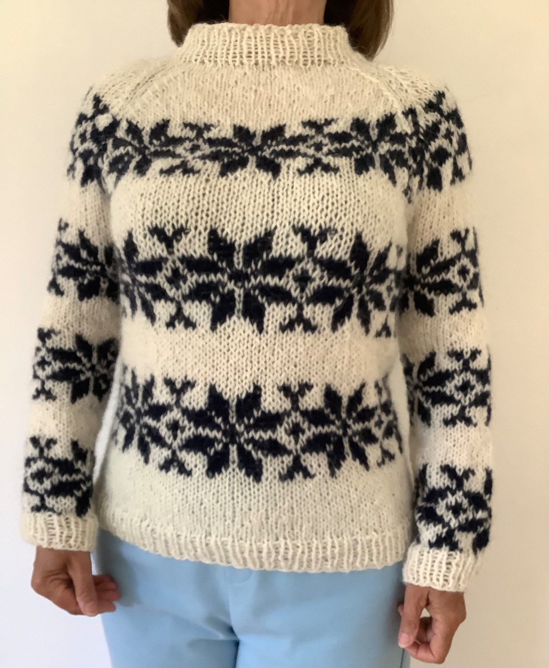 Sarah Lund Icelandic Sweater New Design From Frustrik Raglan Sleeves ...
