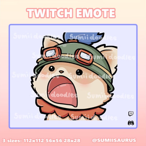 Teemo Twitch Emotes - Etsy
