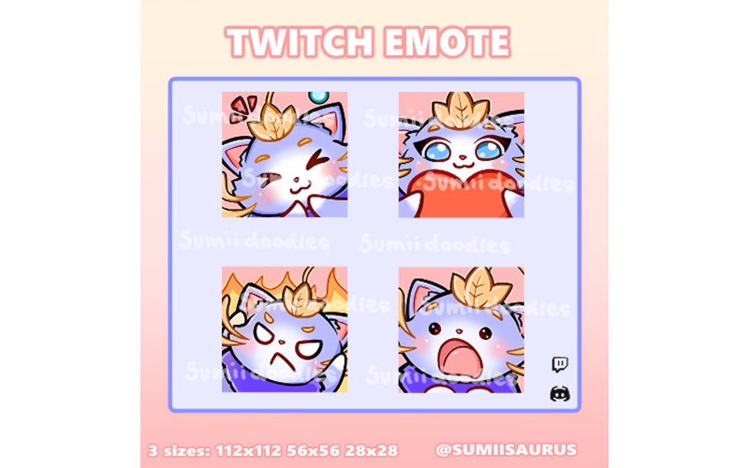Twitch Emotes League of Legends: Yuumi Bundle Set - Etsy
