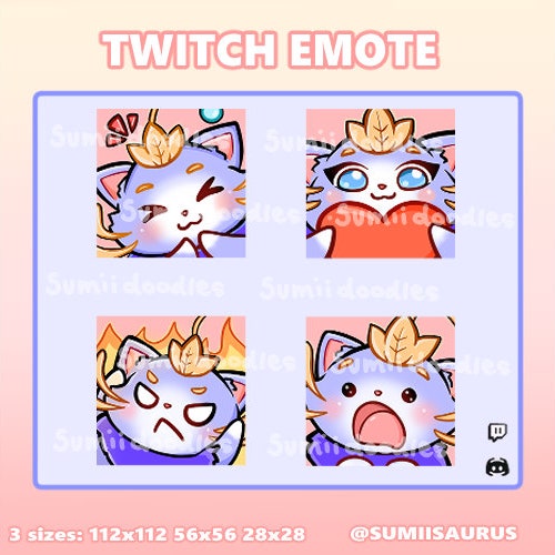 League of Legends Seraphine Twitch Emote Pack - Etsy