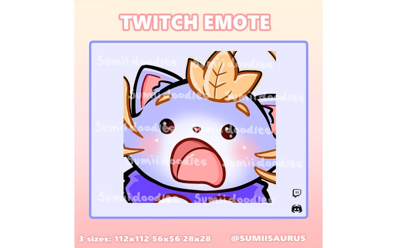 Twitch Emotes League of Legends: Yuumi Ah - Etsy.de