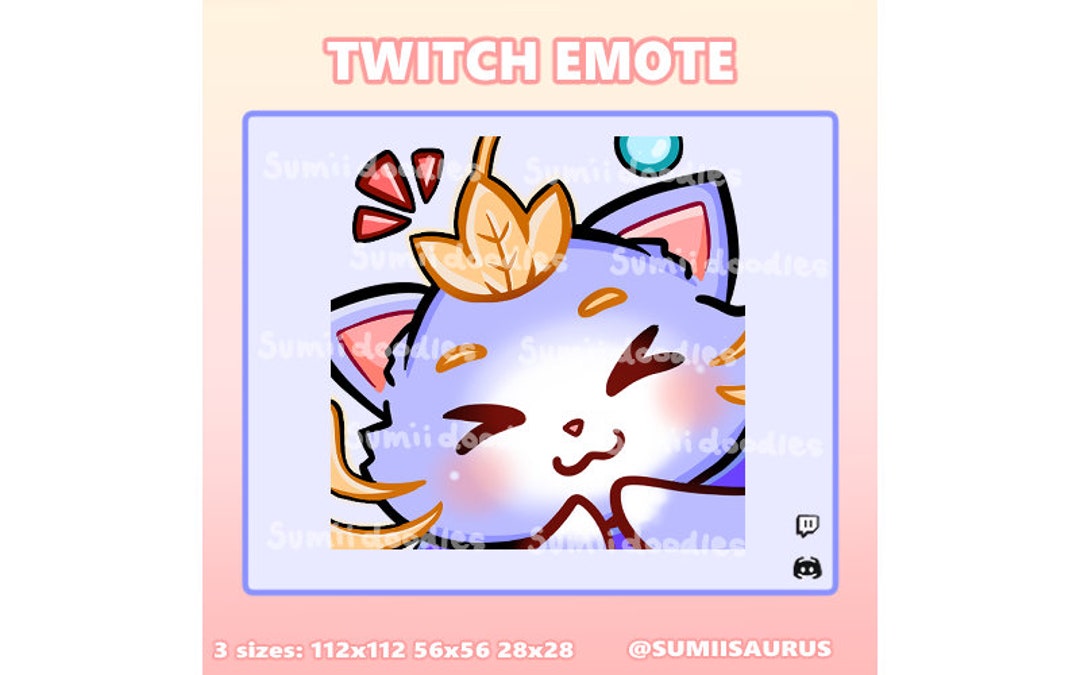 Twitch Emotes League of Legends: Yuumi Giggle - Etsy
