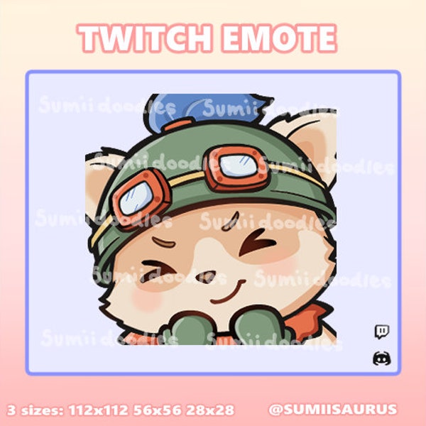 Lol Teemo Emotes - Etsy