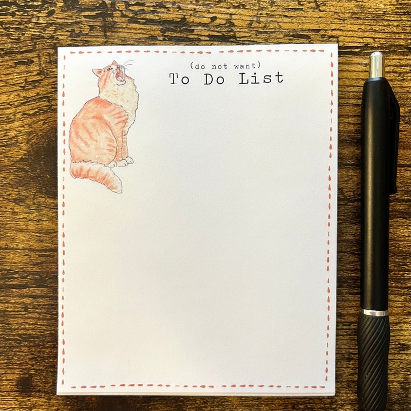 Funny to Do List - Etsy