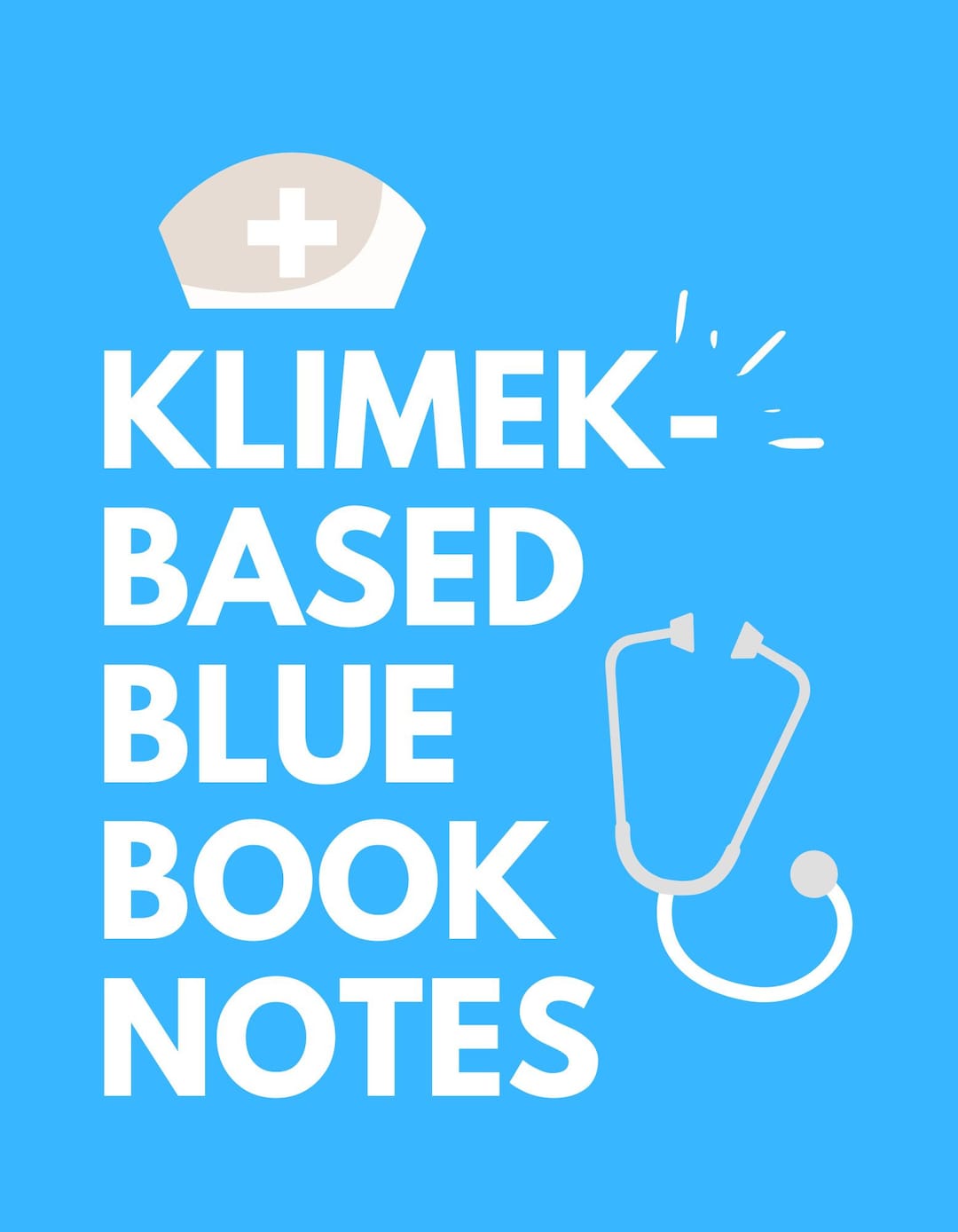 Klimek Blue Book Notes - Etsy