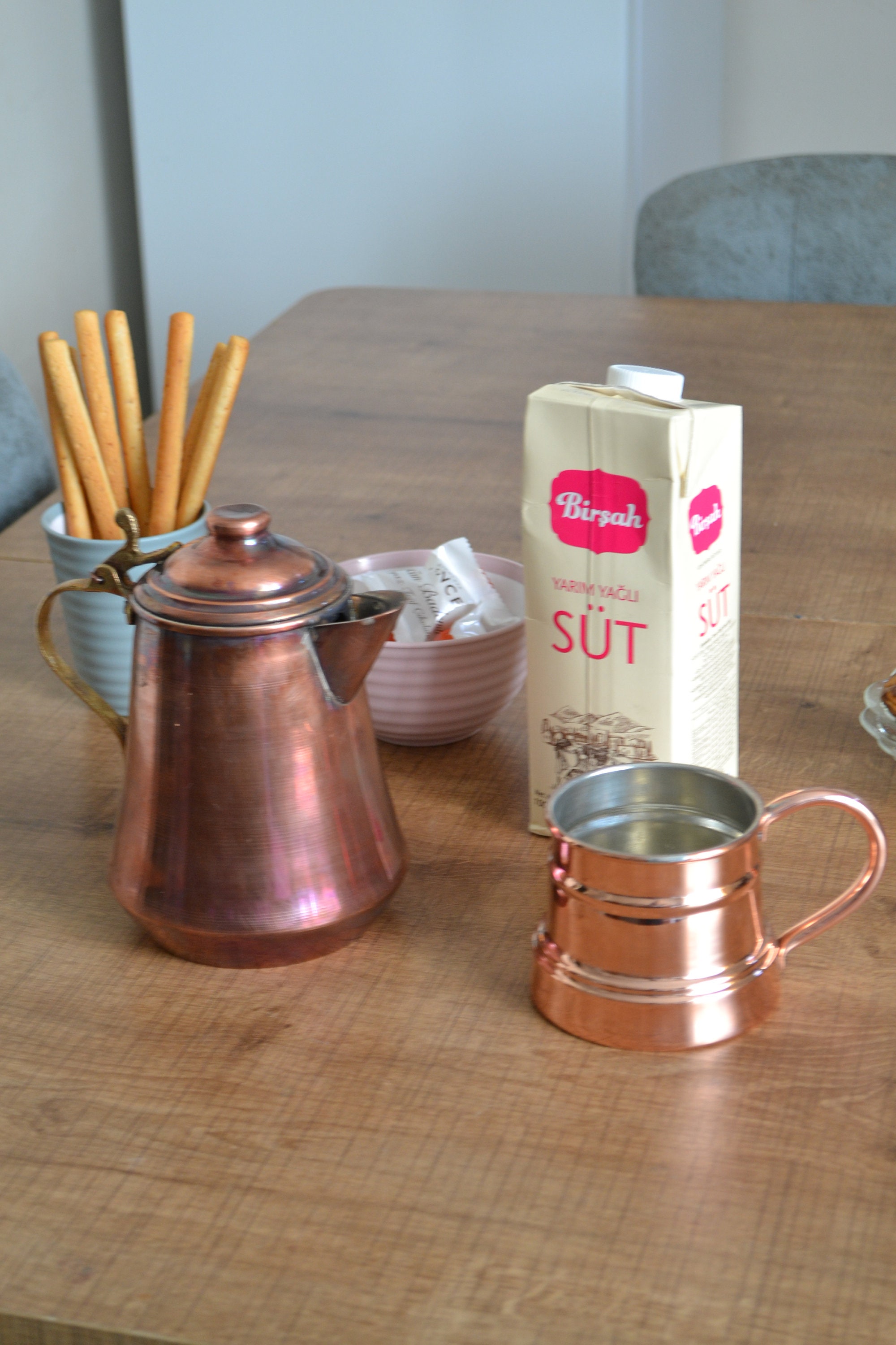 Copper Milk Jug, Milk Pitcher, Copper Creamer, Oil Pot, Hive Copper Jug ...