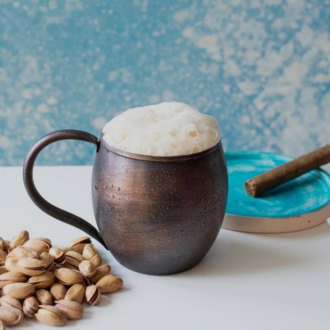 Copper Moscow Mule Mug Chubby Shape 500ml Capacity Drinking Cup, Copper ...