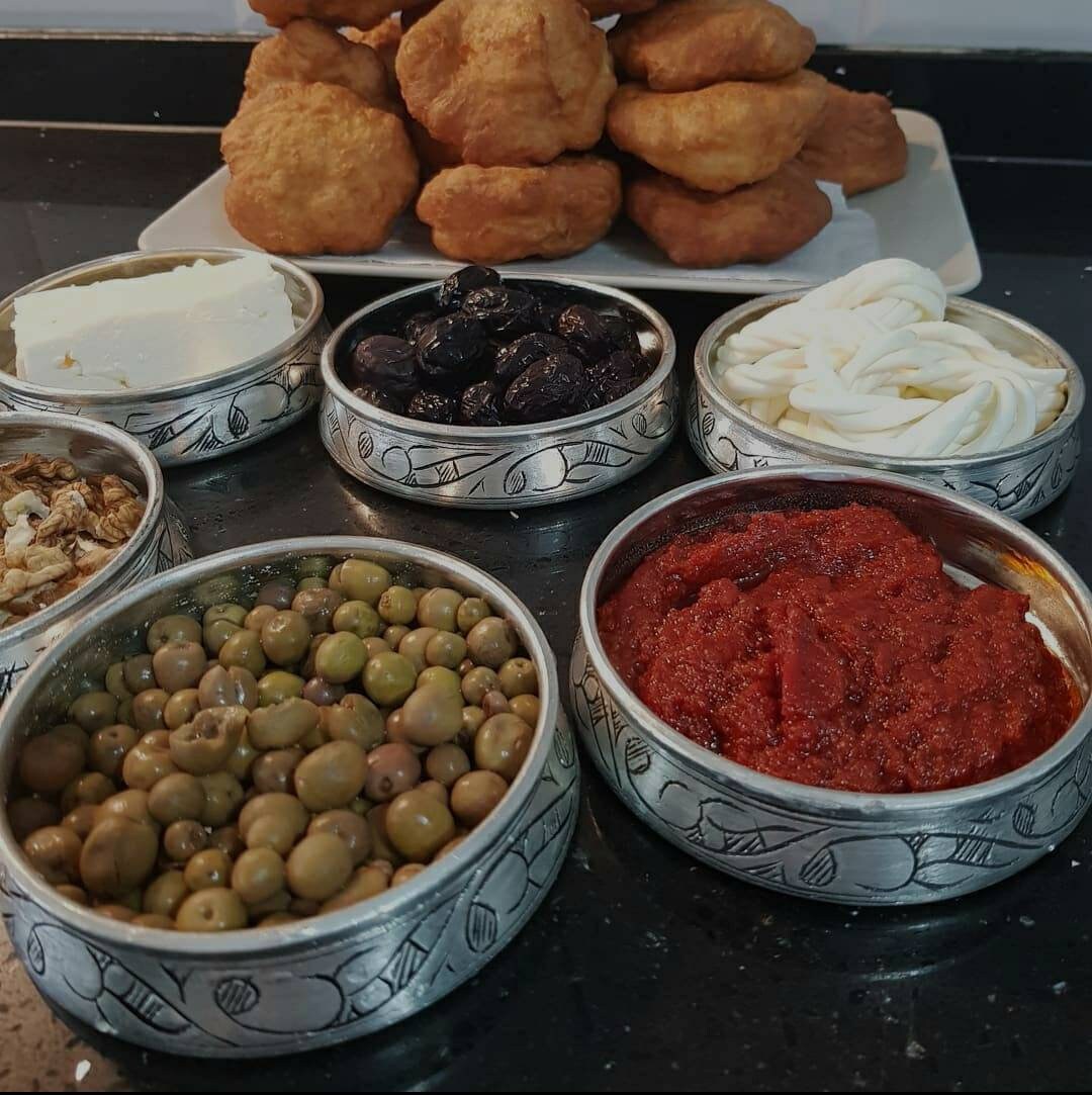 Copper Breakfast Serving Plates Set of 6, Traditional Hand Engraved ...