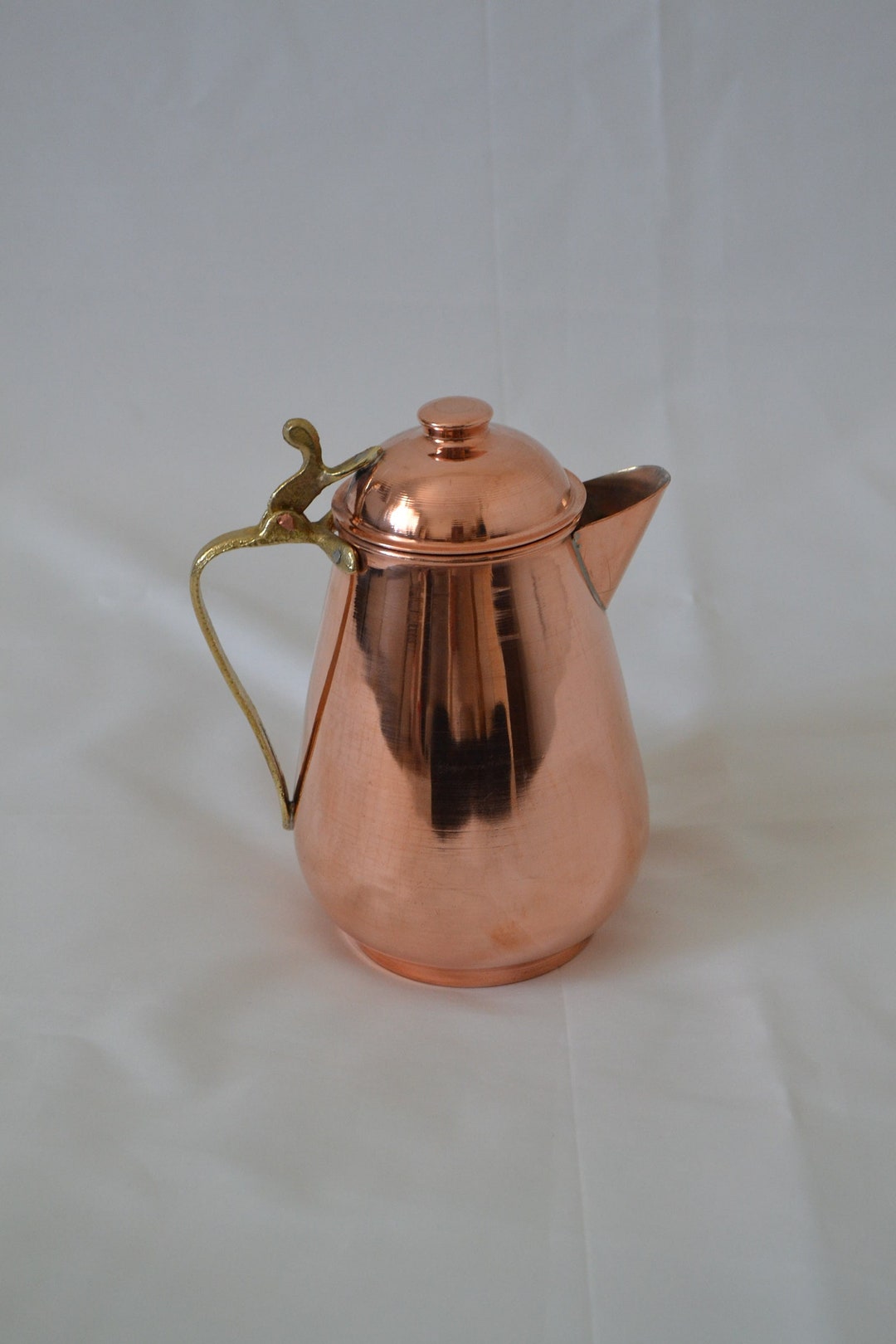 Copper Milk Jug, Milk Pitcher, Copper Creamer, Oil Pot, Hive Copper Jug ...