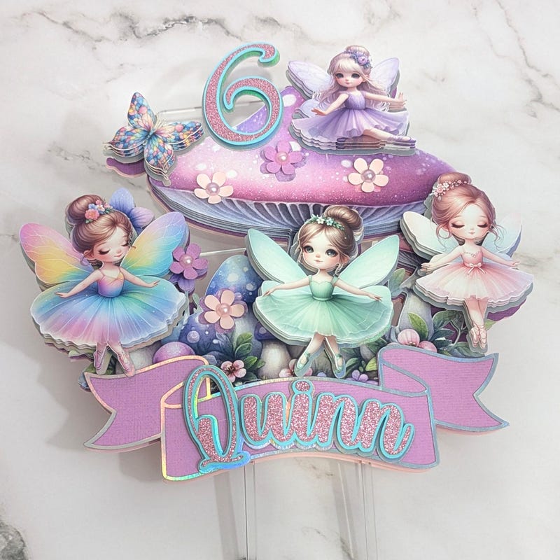 Fairy Cake Topper - Etsy