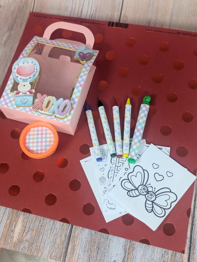 Valentine Activity Box for Kids – Single or Set of 6, Classroom ...