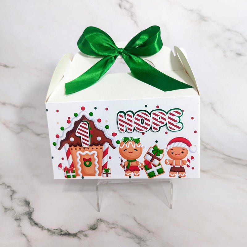 Christmas Favor Box - Etsy