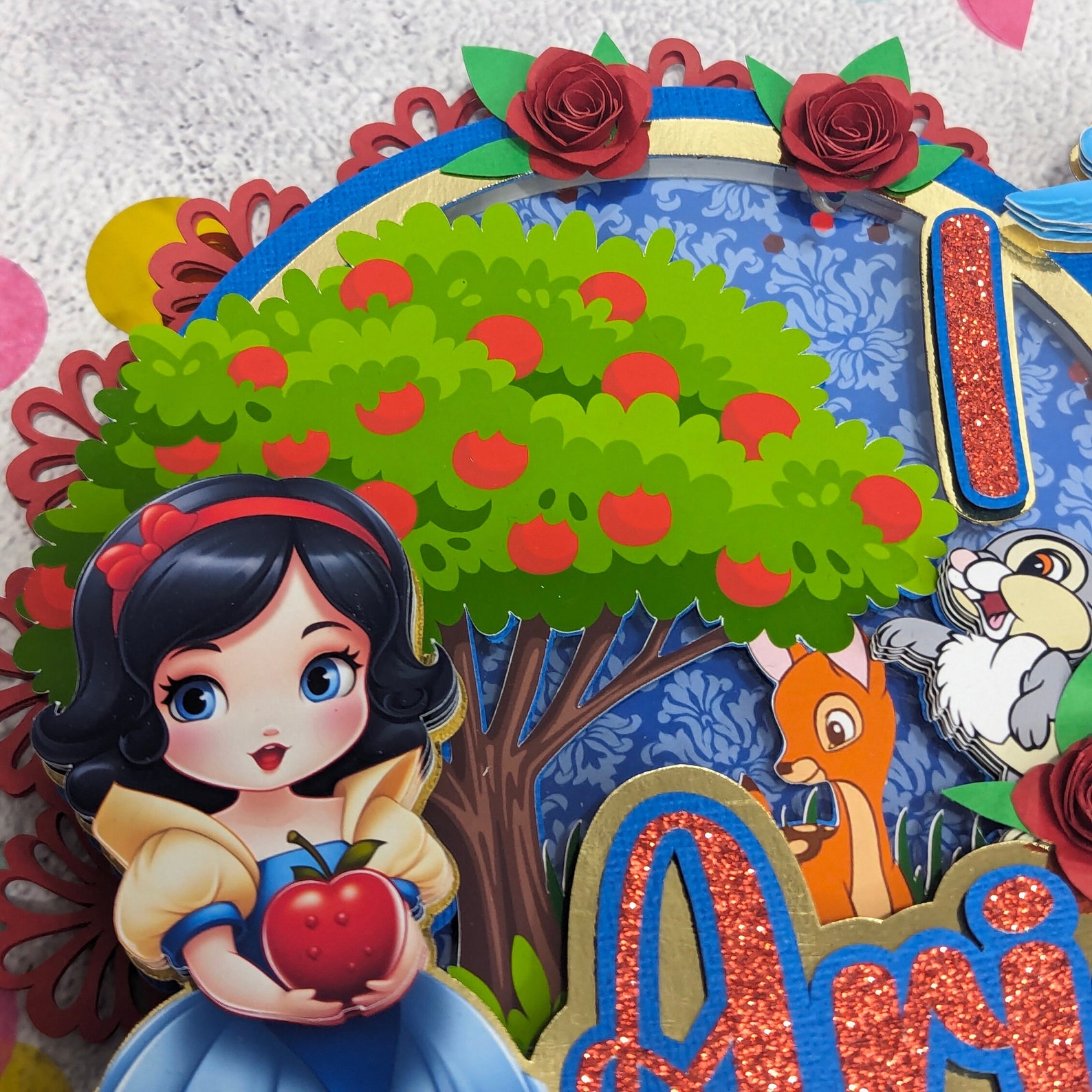 Snow White Cake Topper, Snow White Party Decor, Snow White Themed Party ...