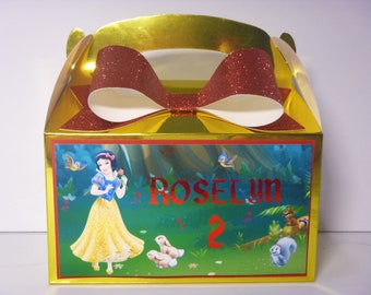 Snow White Favor Box - Etsy