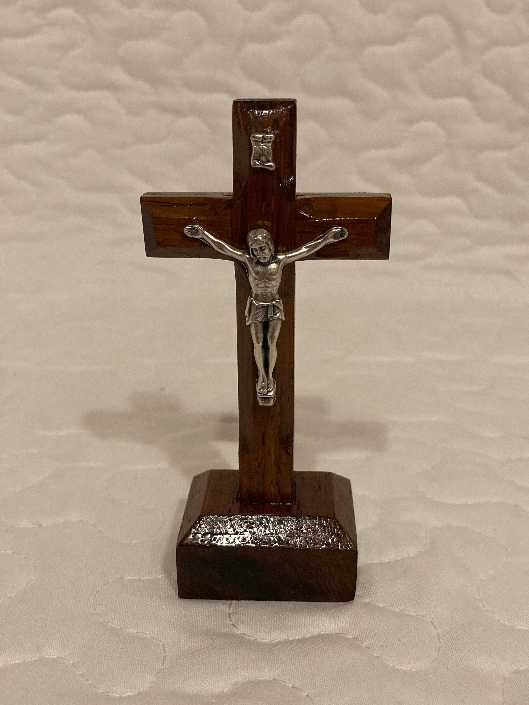 Small Desk or Altar Crucifix solid Rosewood: 4-1/4 Inches - Etsy