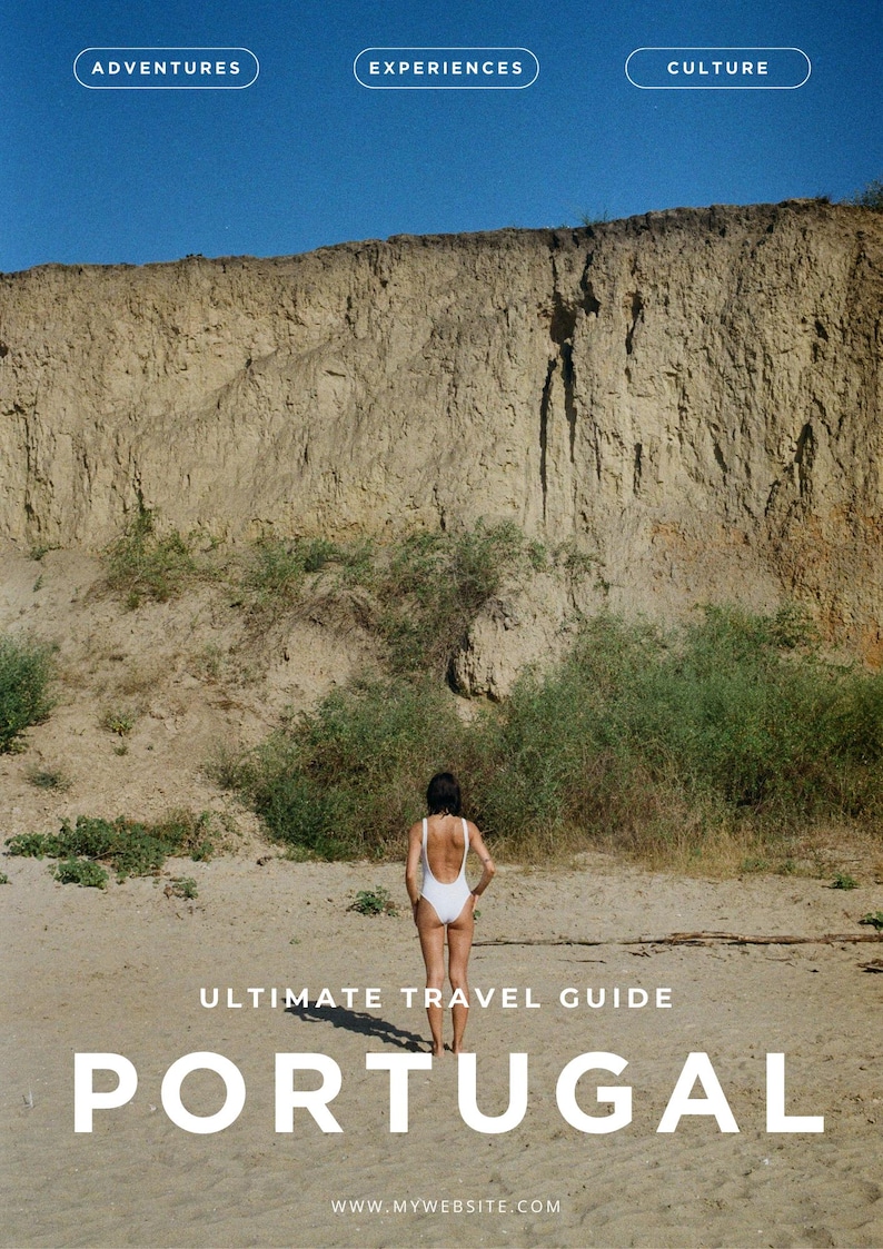 Travel Guide Template | Editable Canva Design | Printable & Reusable ...