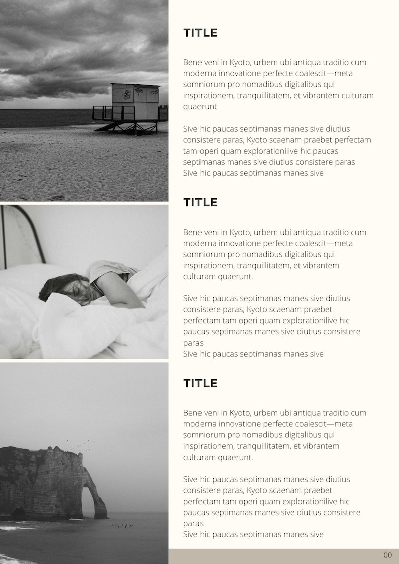 Travel Guide Template | Editable Canva Design | Printable & Reusable ...