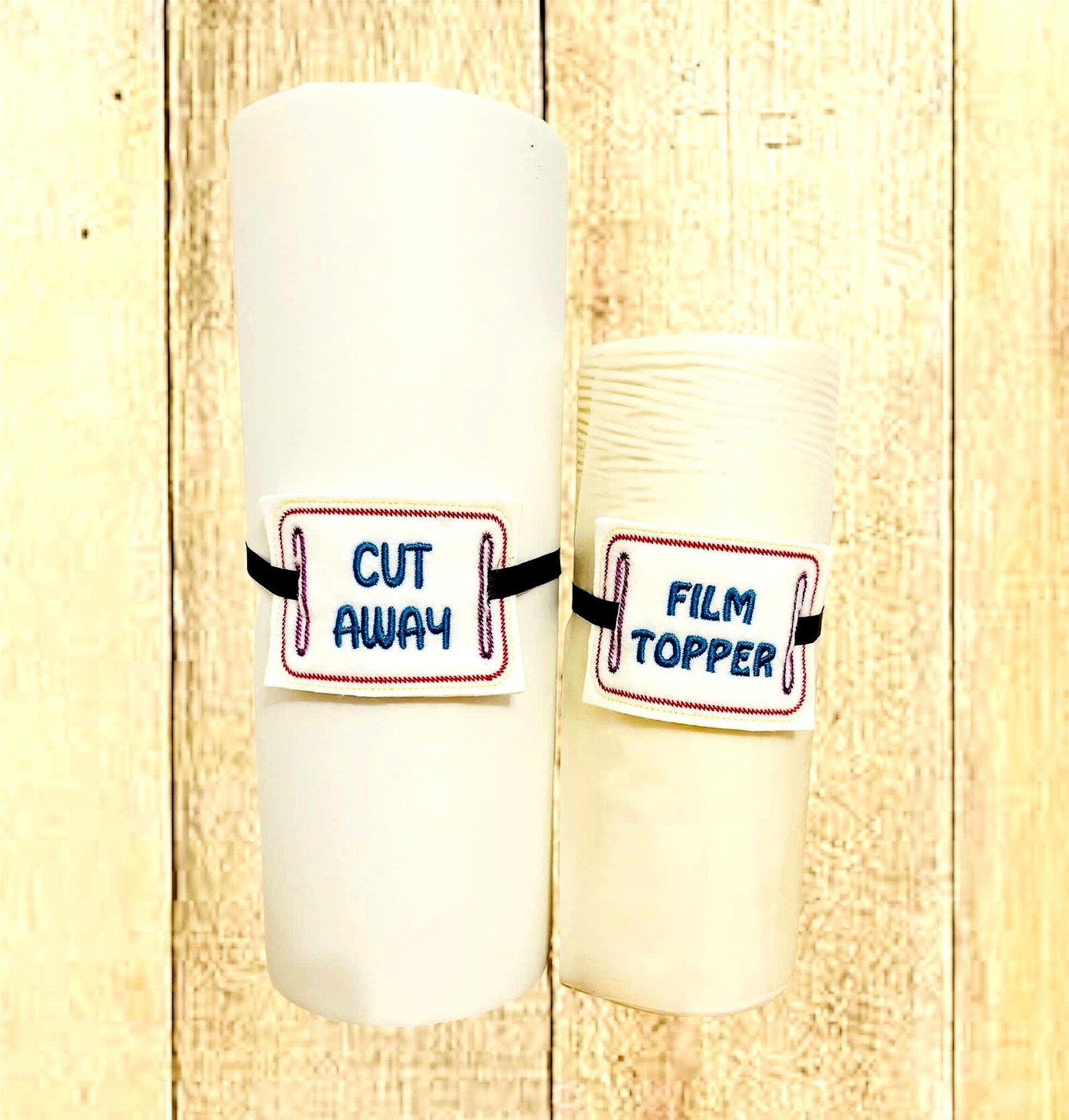 Set of 20 Embroidery Stabiliser Labels in the Hoop Minimum 4x4 Hoop ...