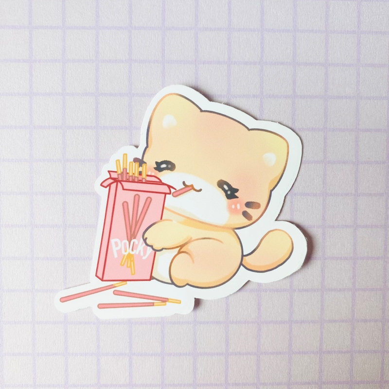 Pocky Sticker - Etsy