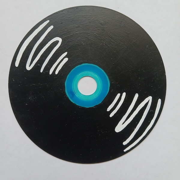 Painted Cd - Etsy