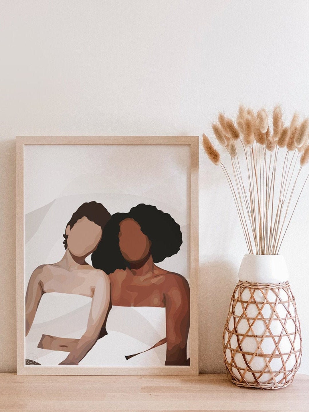 Love | Couple Friend | Friend Art | Wall Art | Prints - Etsy