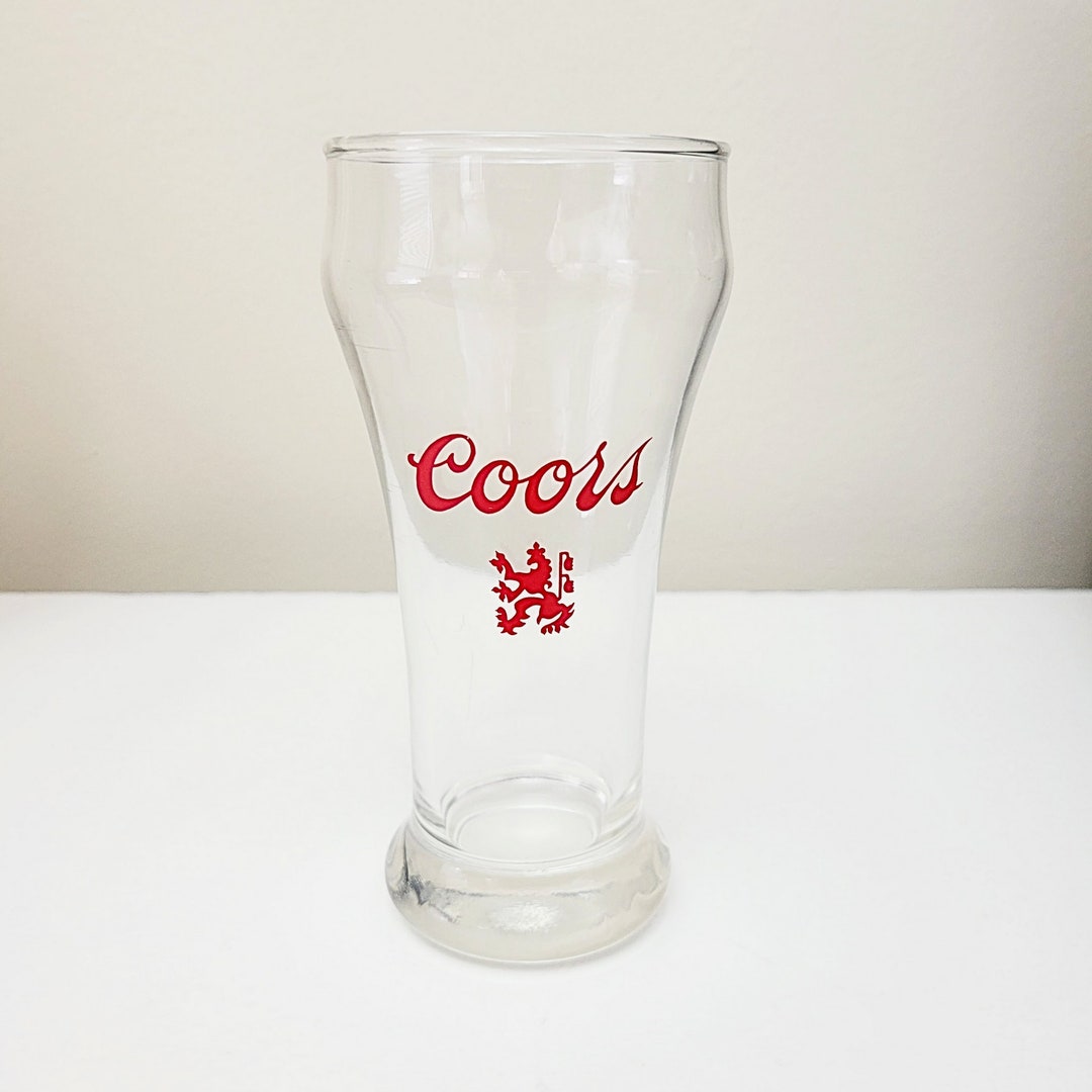 Vintage Rare 1970's Coors Beer Barware Pilsner Glass 10 Oz ...