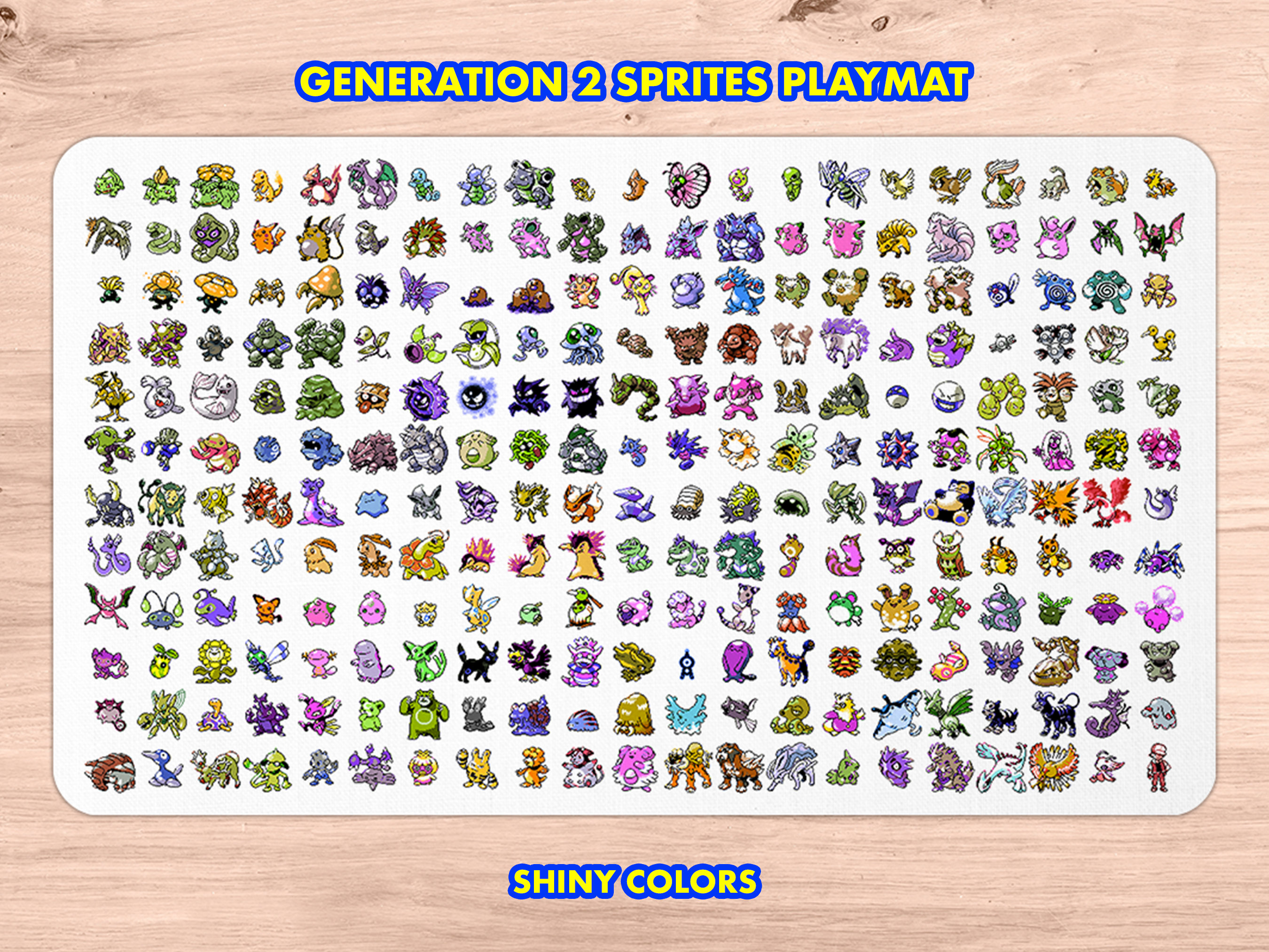 Pokemon Sprites Gen 2