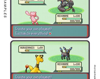 Make Your Own Pokemon Battle Scene