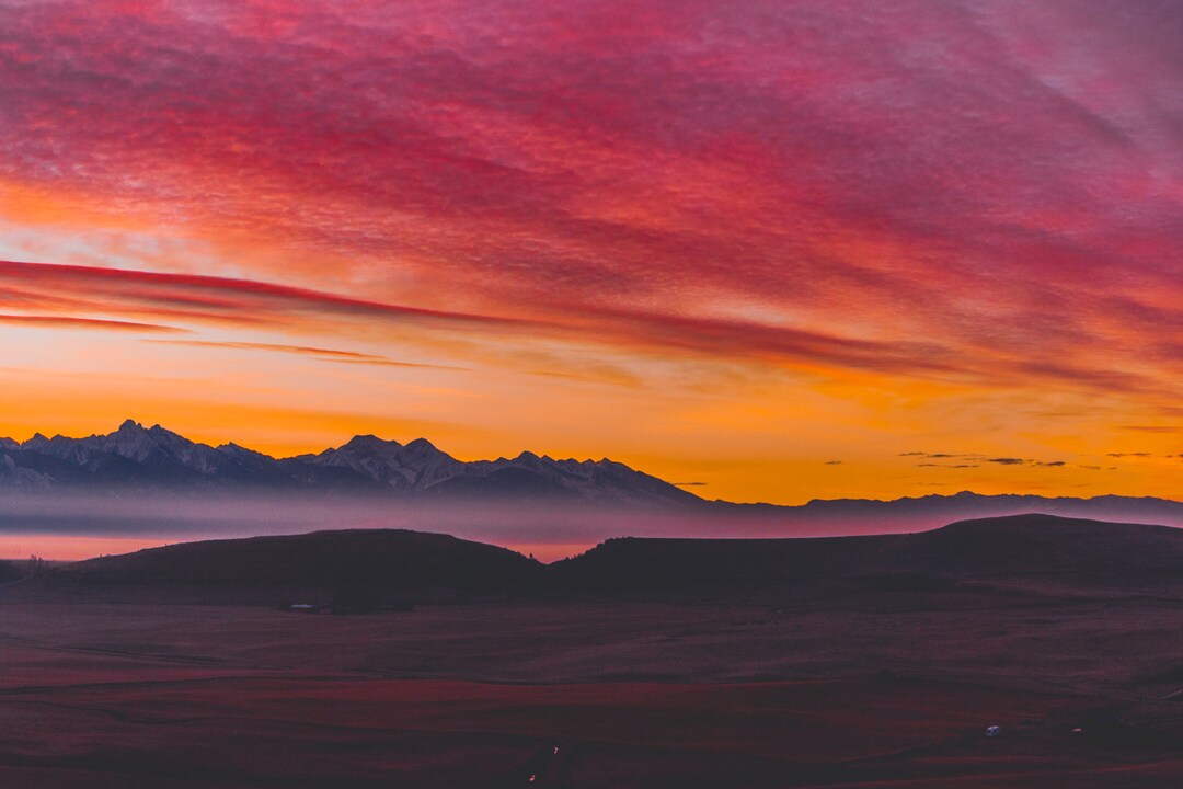 Sunrise at Mount Forge || Montana Fine Art Photography - Etsy