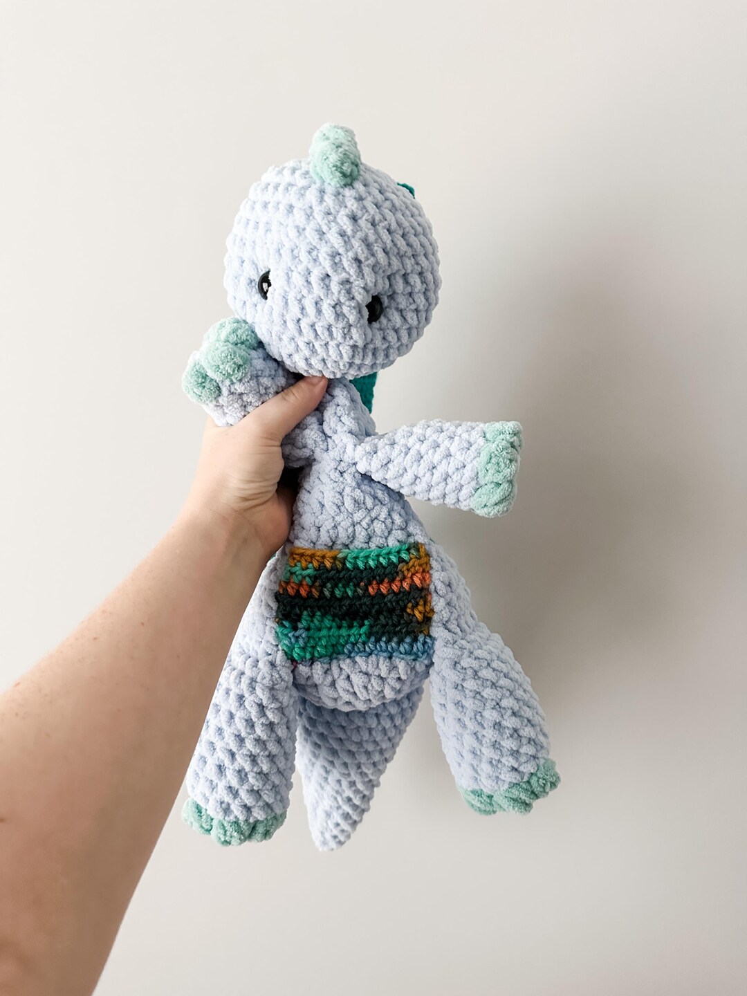 Handmade Crochet Dinosaur Backpack | Toddler Backpack | First Birthday ...