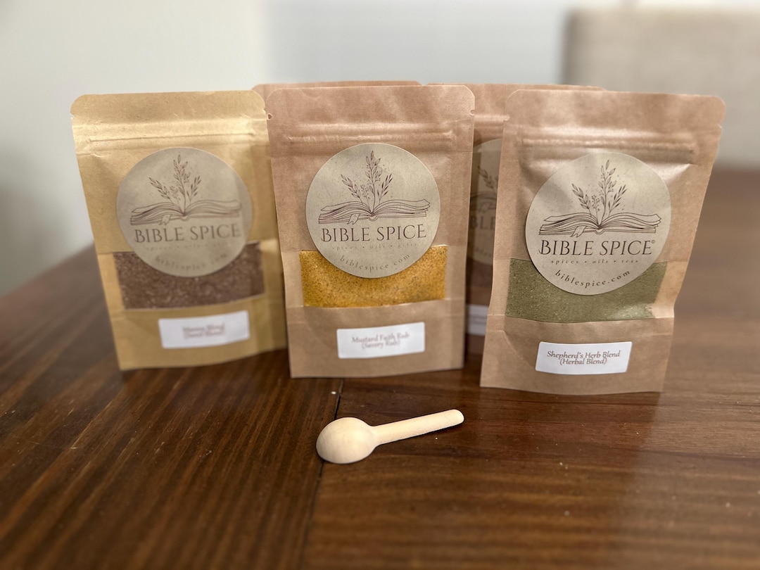 Bible Spice - Set of 5 Spice Blends for Cooking - Inspired by Bible ...