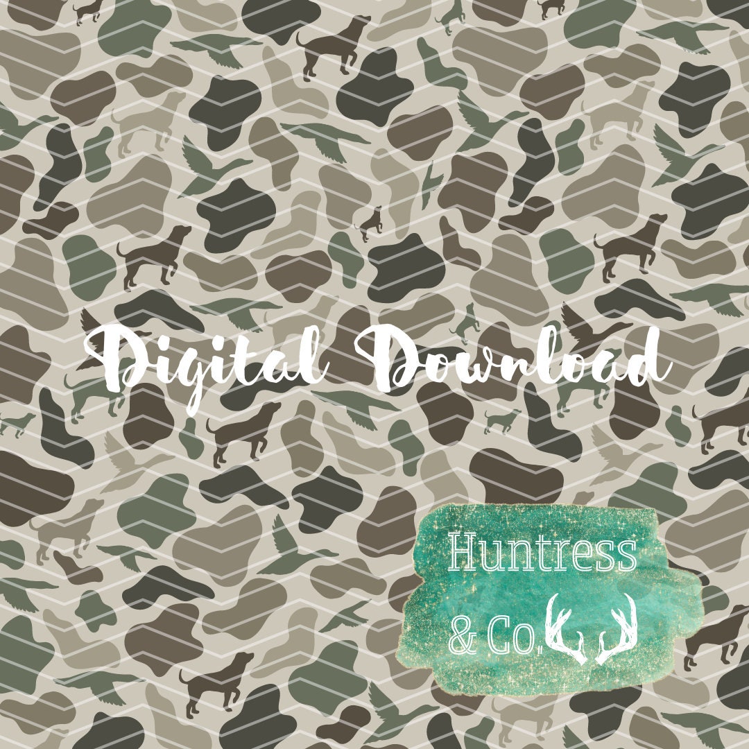 Custom Duck Camo Pattern PNG - Etsy