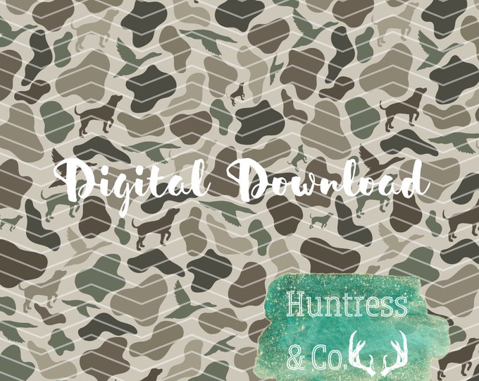 Custom Duck Camo Pattern PNG - Etsy