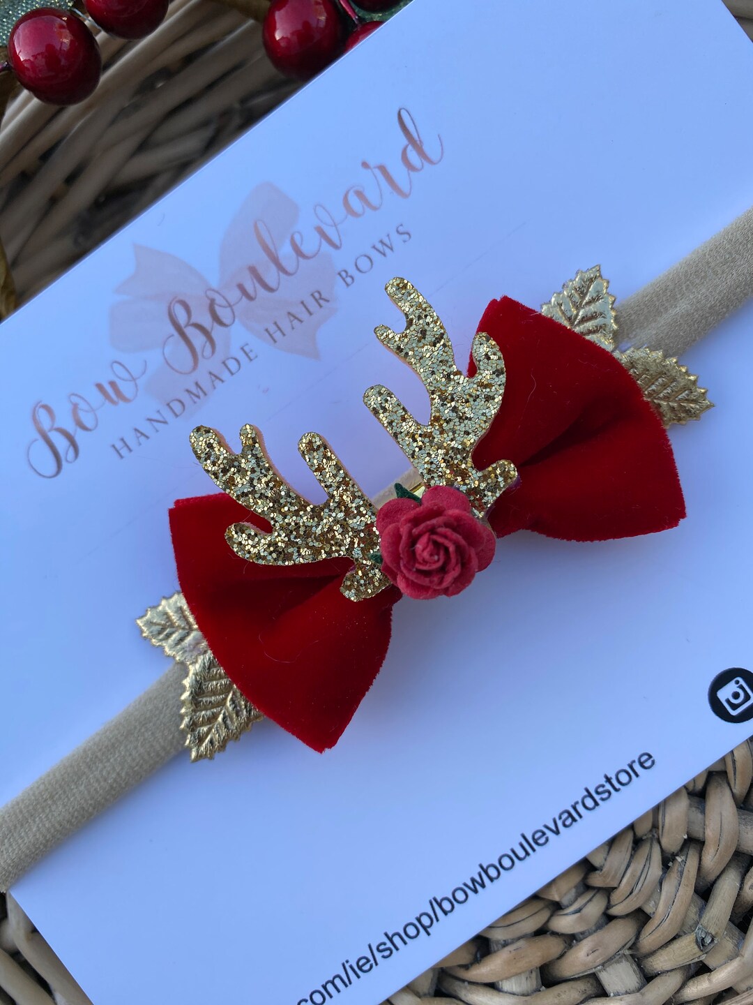 Christmas Headband - Etsy