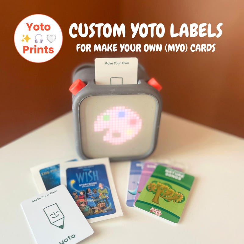 Custom Yoto Stickers - Etsy