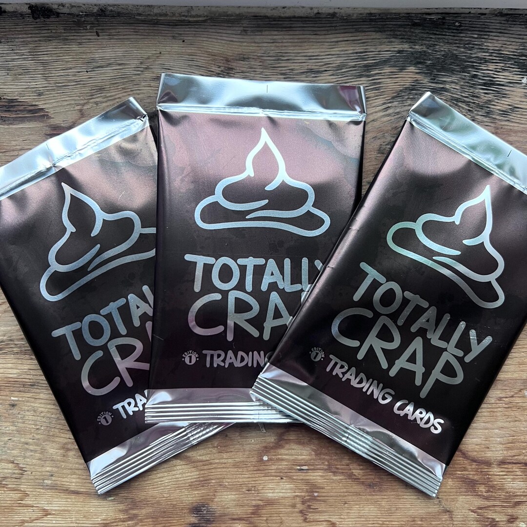 Totally Crap Trading Cards - Last Packs 2025 - Etsy