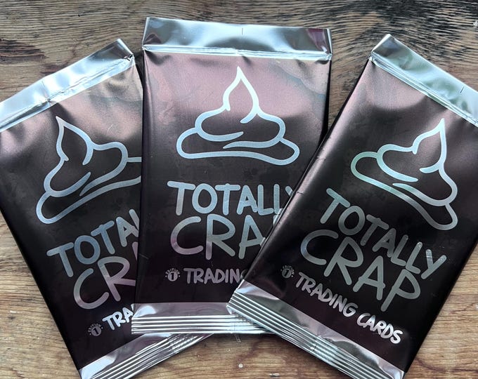 Totally Crap Trading Cards - Last Packs 2025 - Etsy