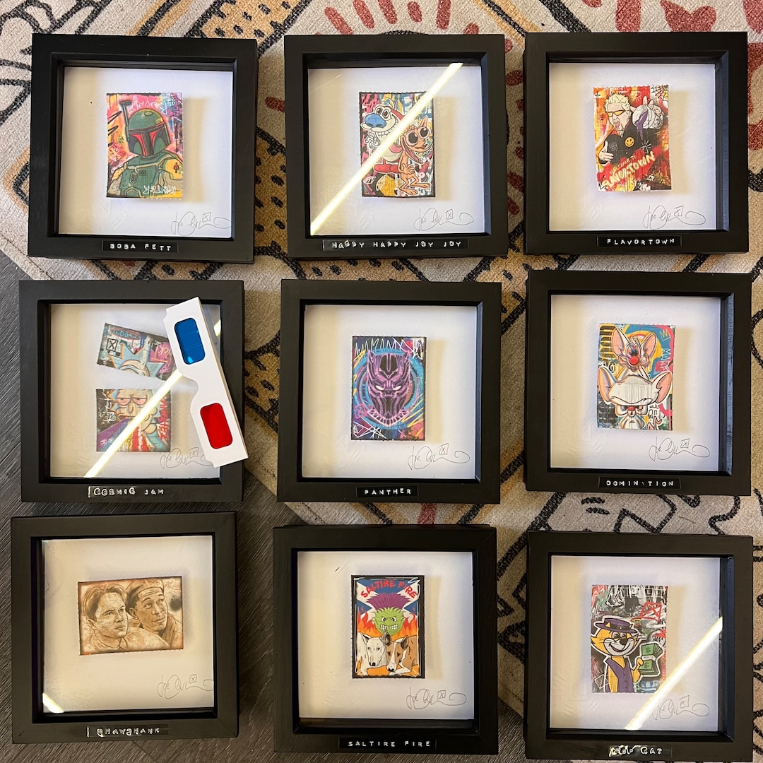 Custom Blotter Art - Personalise Your Own!! - Etsy